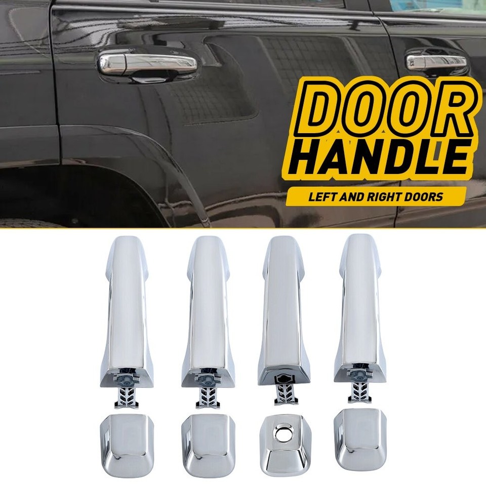 FOR 4Runner 2010-18 Chrome Front Rear Left Right Outside Door Handle ...