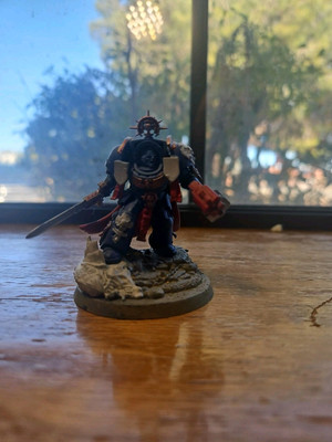 Captain In Terminator Armor - Levithan Starter Set Built And Partially ...