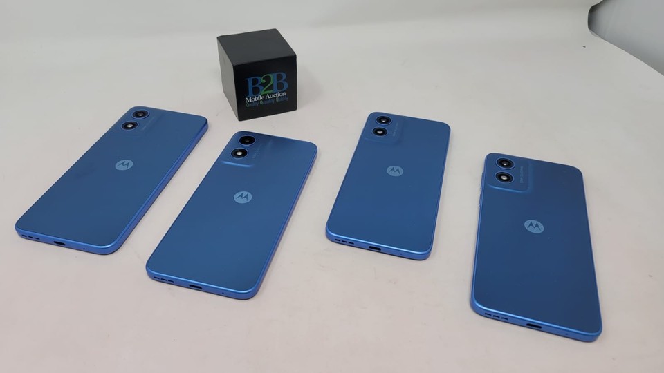 Motorola Moto G Play (2024) XT2413 64GB Blue Consumer Cellular Locked ...