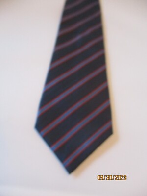 Jim Thompson Black Striped Silk Neck Tie | eBay