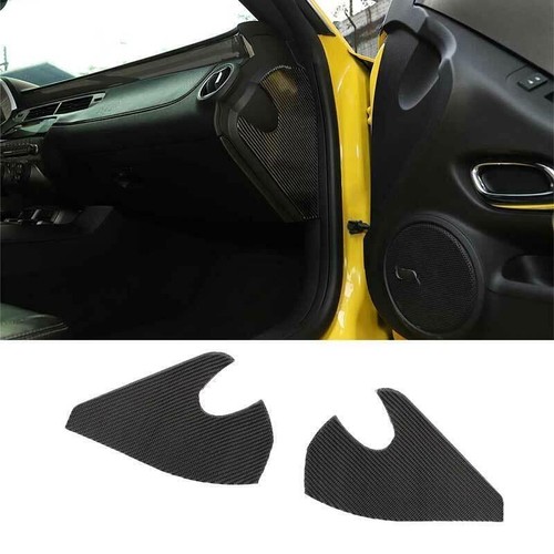 Real Carbon Fiber Dashboard Side Protection Trim For Chevrolet Camaro ...