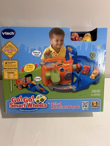 VTECH Go! Go! Smart Wheels Playset. 2-in-1 Race Track New | eBay
