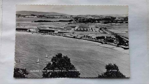 Vintage postcard,real photo,Butlins camp,Minehead,1960s,Somerset,non ...