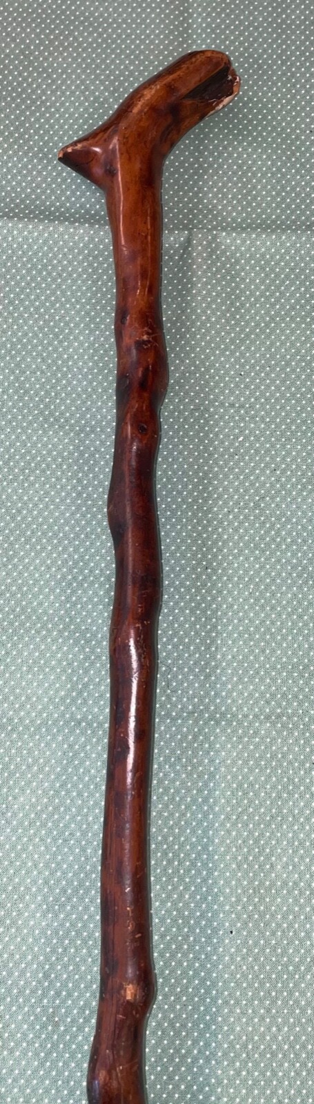 Antique Vintage Wood Cane Walking Stick Quality Wood … - Gem