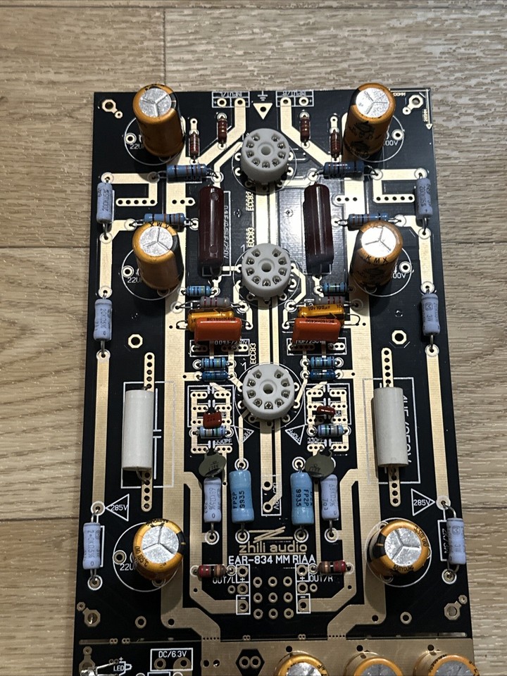 Zhili Audio EAR-834 MM RIAA Tube Preamp Phono Kit | eBay