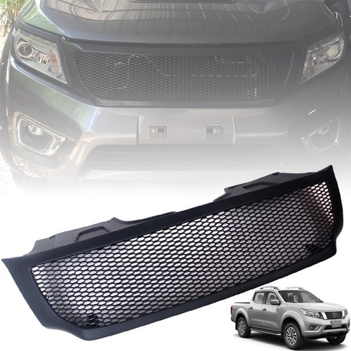 Front Net Grille Grill Black For Nissan Navara NP300 D23 Pickup 2014 15 ...
