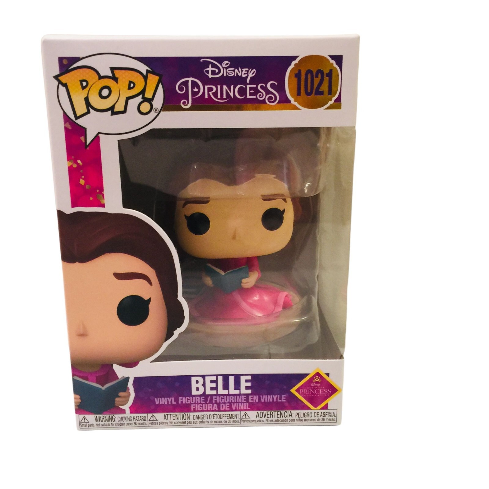 FUNKO POP! DISNEY PRINCESS BELLE #1021 VINYL CHARACTER | eBay