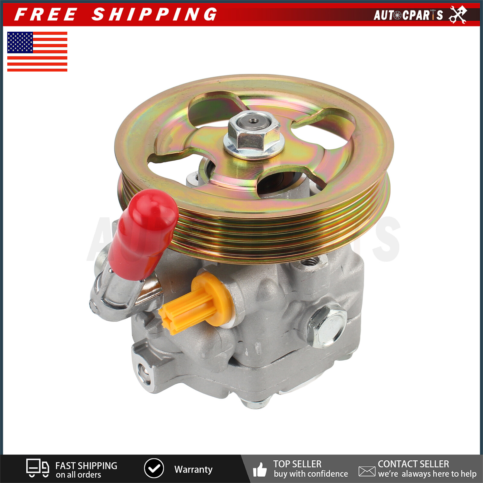 Power Steering Pump For Subaru Impreza WRX STI 34430FE040 34430FE042 ...