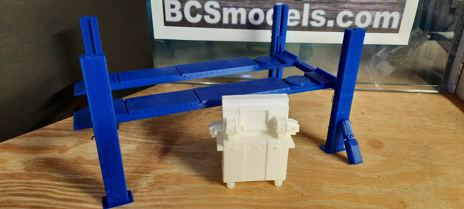 Hunter Alignment Rack & Machine model 1:24 1:25 scale kit Assembly ...