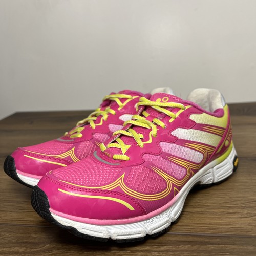 Abeo Raelon Aero Vibram Women’s Size 9 Pink Yellow Running Shoes | eBay