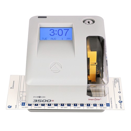 Pyramid Time Systems 3500 Series Unlimited Employee Punch Card ...