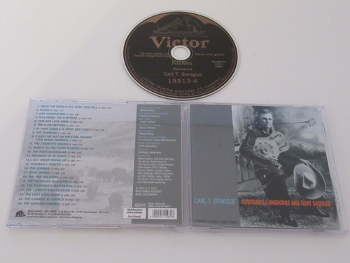 Carl T.Sprague ‎– Cowtrails, Longhorns And Tight Saddles / Bcd 15979 Ah ...