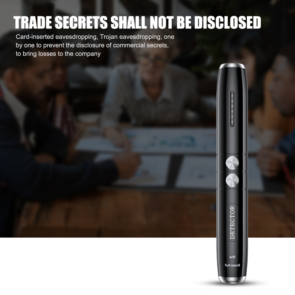 T8 RF Signal Detector Pen Anti-Spy Camera GSM Audio Bug GPS Finder ...