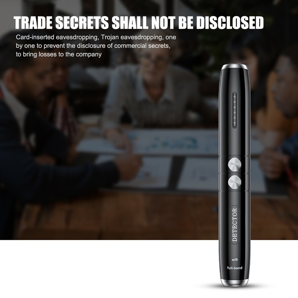 T8 RF Signal Detector Pen Anti-Spy Camera GSM Audio Bug GPS Finder ...