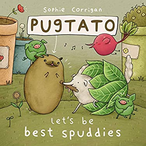 Pugtato, Let's Be Best Spuddies Board Books Zondervan 9780310767770| eBay