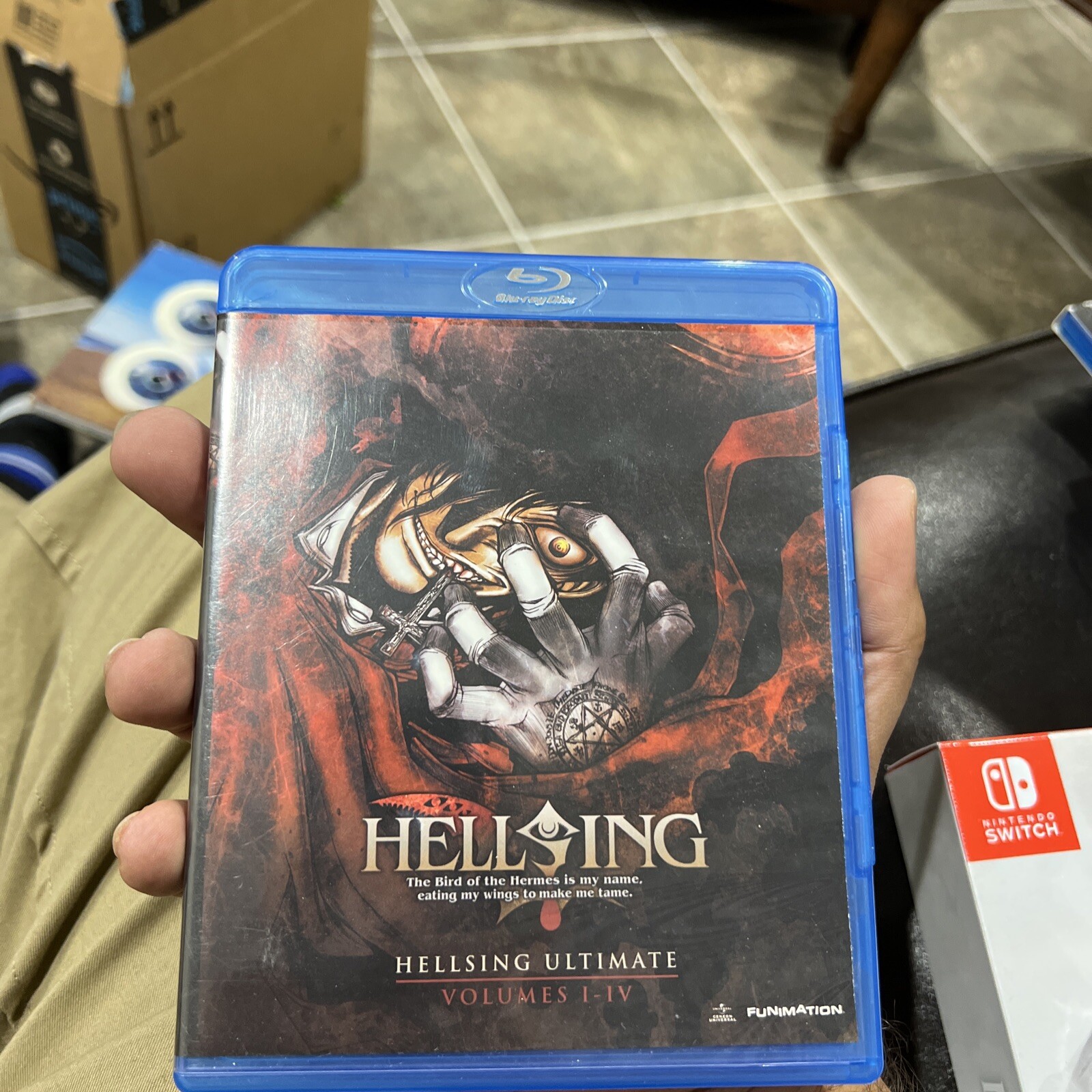 Hellsing Ultimate Volumes I-IV Blu-Ray Set Guaranteed to play perfect ...