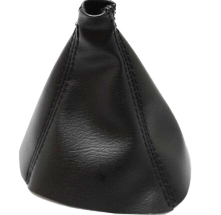 Black Real Leather Manual Shift Boot For 99-06 BMW E46 | eBay