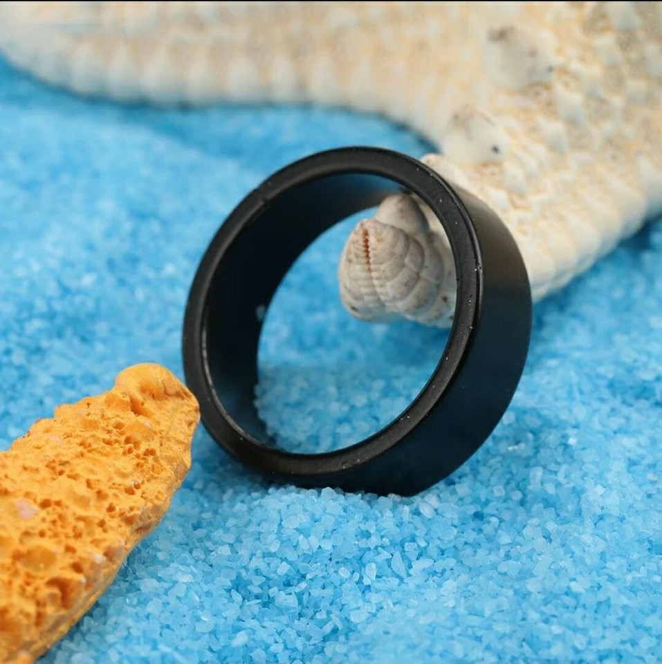 Magic Trick Ring Strong Magnetic Black Prop Learn Beginner Illusions T5 ...