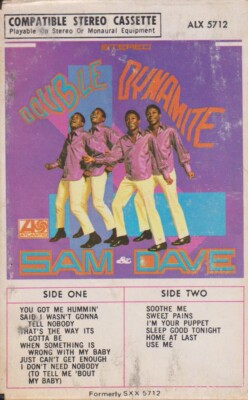 SAM & DAVE: "DOUBLE DYNAMITE" CASSETTE TAPE 1966 AMPEX PAPER LABELS | eBay