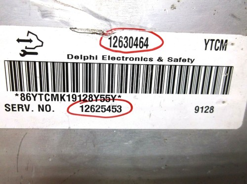 2009-2012 Chevrolet Colorado/Canyon 09-10-11-12 Engine Computer/ECU PCM ...
