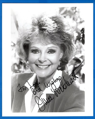 June Lockhart Actress Hand Signed Autograph 8x10 Photo with Todd ...