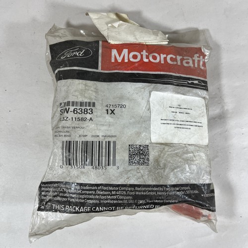 Genuine Ford MotorCraft OEM Part # SW-6383 Ignition Lock Cylinder New ...