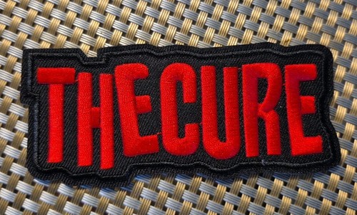 The Cure (band) logo Embroidered Patch Iron-On Sew-On US ship Robert ...