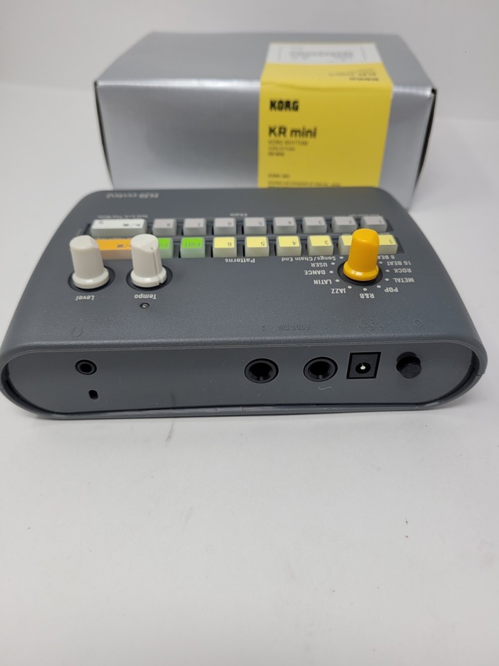 KORG KR Mini Compact Rhythm Drum Machine w Built In Speaker | eBay