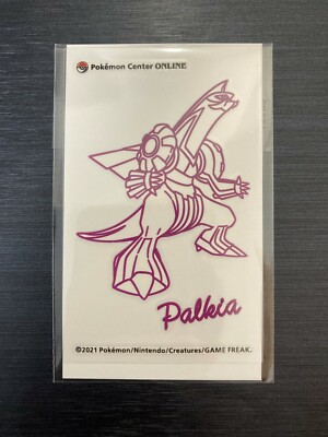 Palkia Pokemon Official Sticker Pokemon Center Online Not for sale NEW ...