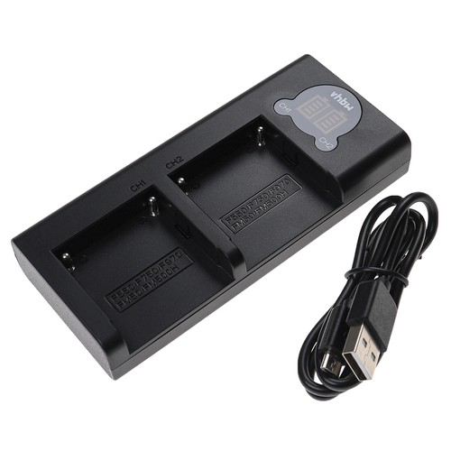 Chargeur USB double pour Sony MiniDV CCD-TRV90 CCD-TRV93 CCD-TRV91 8,4V ...