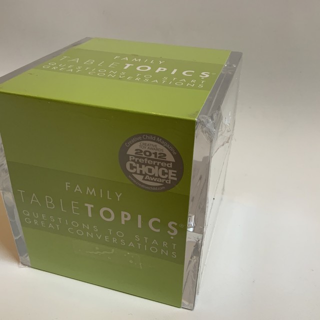 TableTopics Family Questions to Start Great Conversations Card Game Z1 ...
