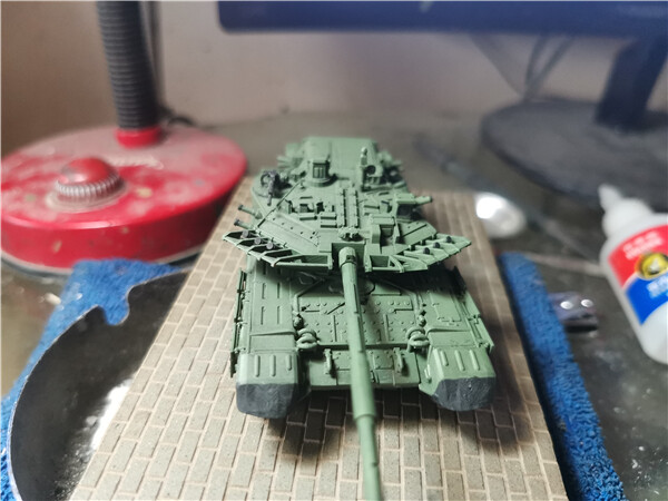 Hand Painted 1:72 Russian Army T90 Main Battle Tank Finished Resin ...