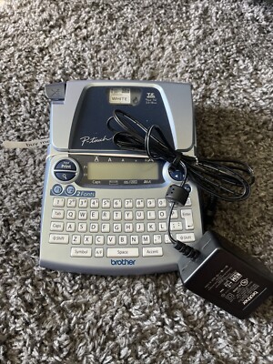 Brother P-Touch Advanced Deluxe Labeler Label Maker PT-1880 with Power ...