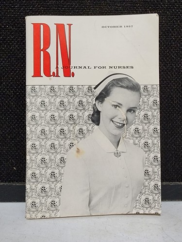 VINTAGE OCTOBER 1957 RN MEDICAL JOURNAL FOR NURSES MAGAZINE | eBay