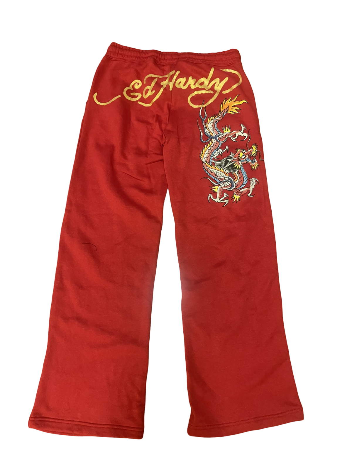 ED HARDY Women's Dragon Sweatpants Red MSRP: $75.00 | eBay