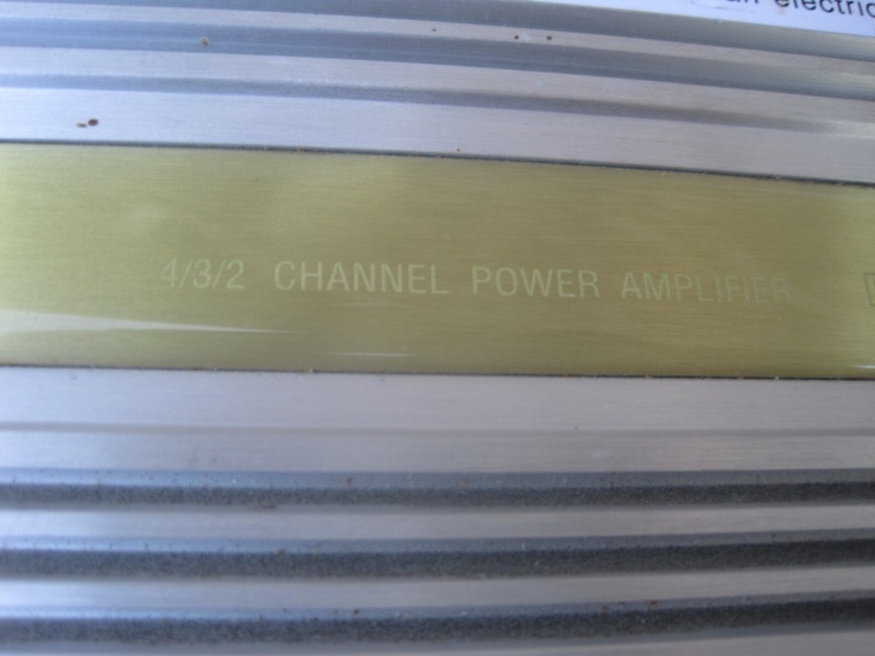 Eclipse Car Amplifier 4/3/2 Channel Power Amp EA3422 CLEAN WORKING | eBay