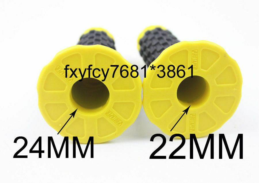 7/8" Hand Throttle Grips Cross Bar Pad Pit Dirt Bike CRF XR KLX KX SSR ...