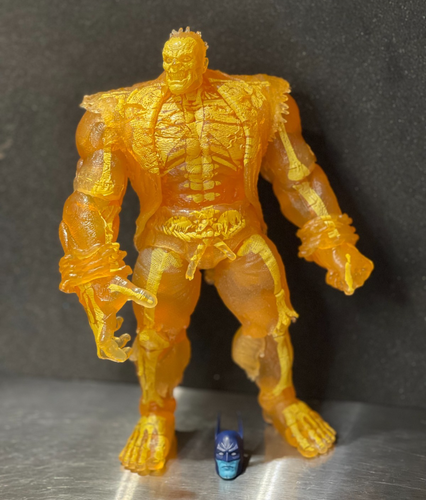 Transparent Fire Skeleton DC Comics SOLOMON GRUNDY 8" Figure w/ 1:12 ...