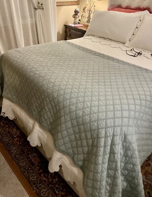 Bella Notte linens, Chesapeake Queen coverlet Pacific discontinued ...