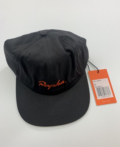 New RAPHA Trail 6 Panel Cap Black Orange | eBay