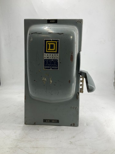 SQUARE D H362 60 AMP 600 V, Safety Switch | eBay