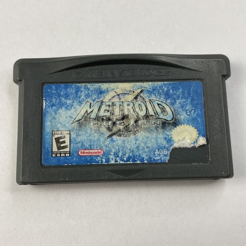 Metroid Fusion (Nintendo Game Boy Advance, 2002) tested Saves ...