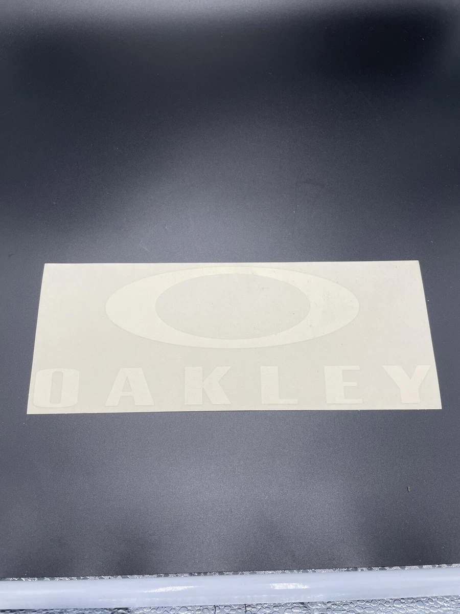 Oakley Logo White
