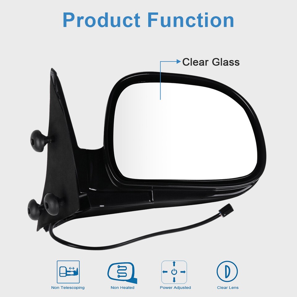 ? Right Power Passenger Side View Mirror For 95-97 Blazer Jimmy 94-97 ...