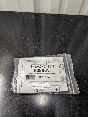 Bogen MCDS3UG42 Software Upgrade from MCDS3 to MCDS4 Phone Intercom | eBay