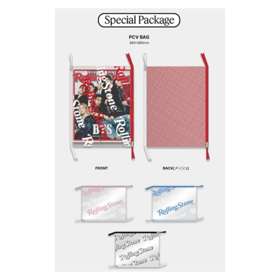 PSL Rolling Stone Korea 17th BTS Magazine + Random Clutch Bag 1 of 4 ...