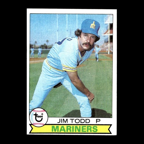 Jim Todd 1979 Topps Seattle Mariners #103 Set Break GM | eBay