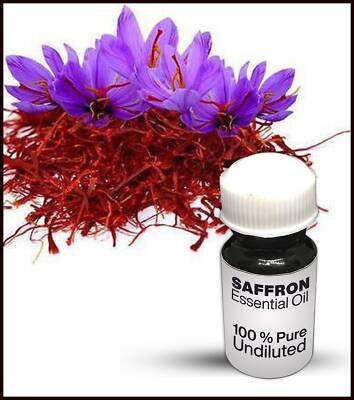 Saffron Essential Oil 100% Pure Undiluted (10ML-500ML) | eBay