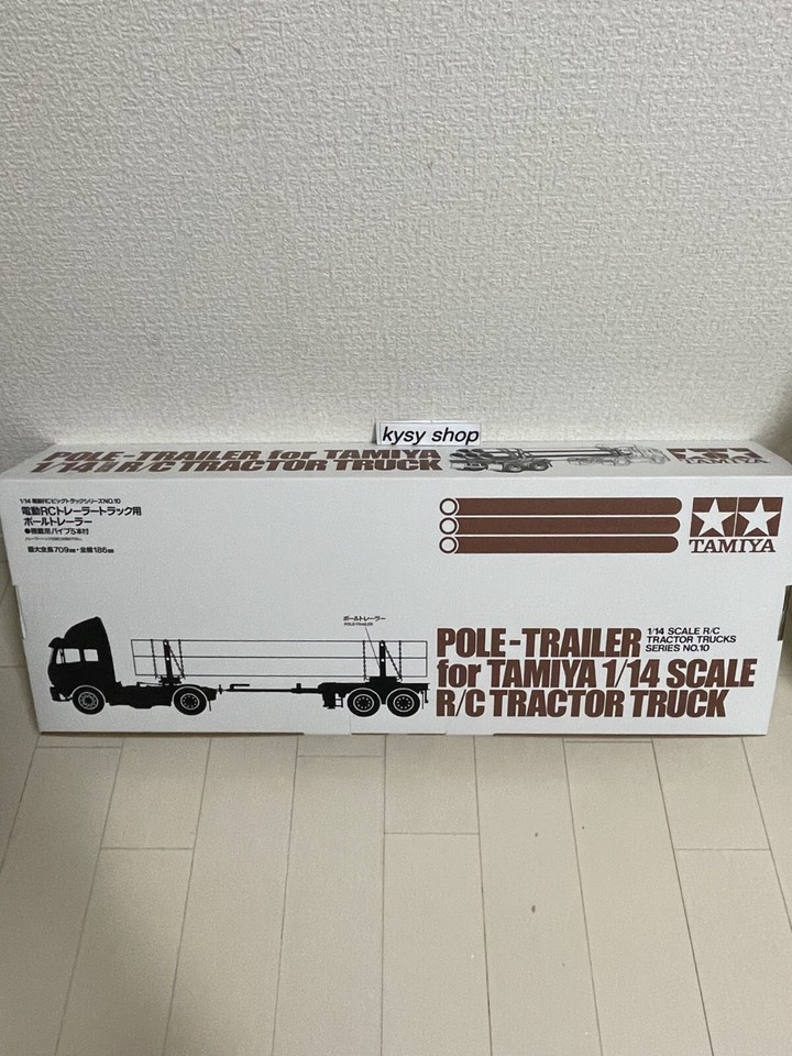 Tamiya 1/14 RC Pole Trailer 56310 for Tractor Truck Big Truck Series ...