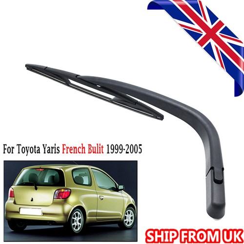 Tailgate Window Rear Windscreen Wiper Arm Blade Set For Toyota Yaris ...